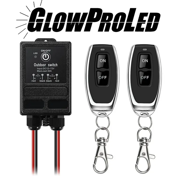 Wireless Remote Control For Single Color Kits – GlowProLED